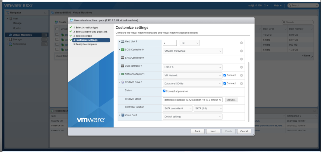 Cara setup vmware di server esxi – zenblog
